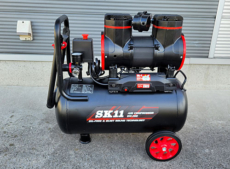 SK11 100Vオイルフリーエアーコンプレッサー（静音モデル）1馬力 | ABIT-TOOLSABIT-TOOLS